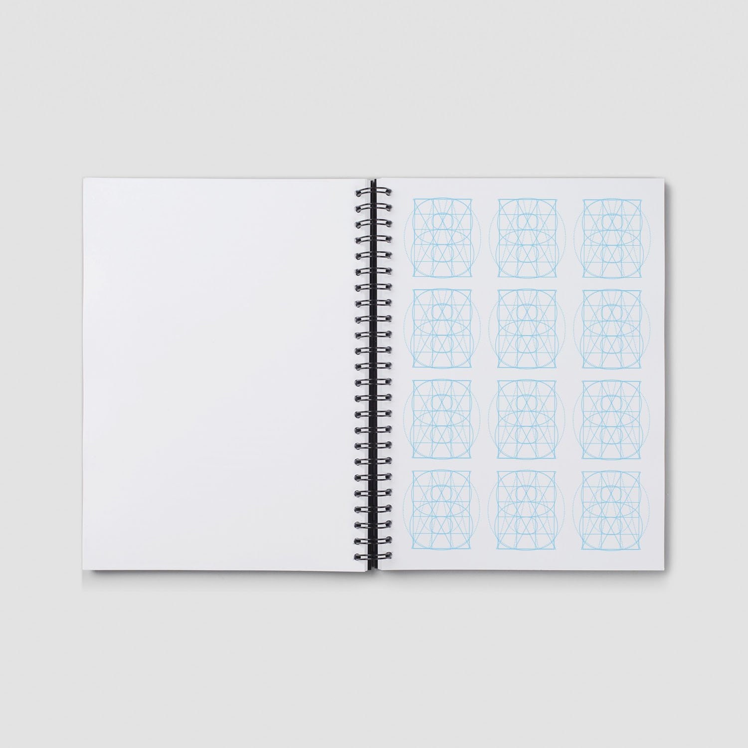 A5 Letter Builder Notebook | Learn Typography | Letter Grid | Lettering ...
