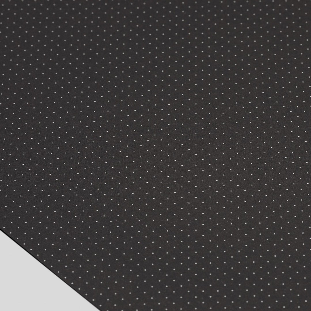 Black Dotted Paper A3/A4/A5/A6 | 120gsm Dot Grid Paper | UX Design ...