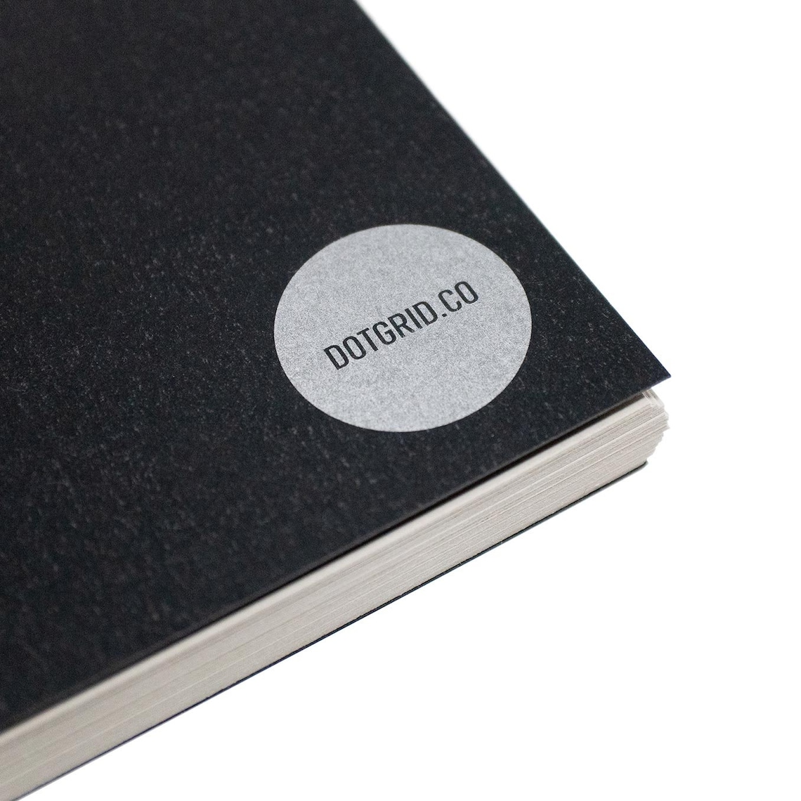A5 Dot Grid Notebook With Grey Pages 160 Pages Premium - Etsy