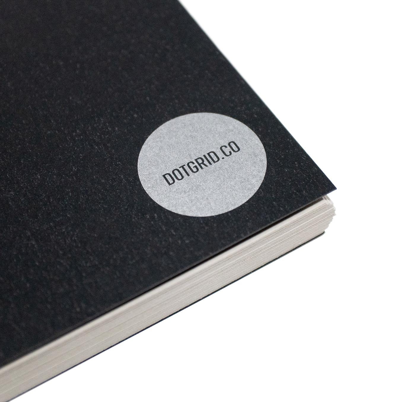 A5 Dot Grid Notebook With Grey Pages 160 Pages Premium - Etsy