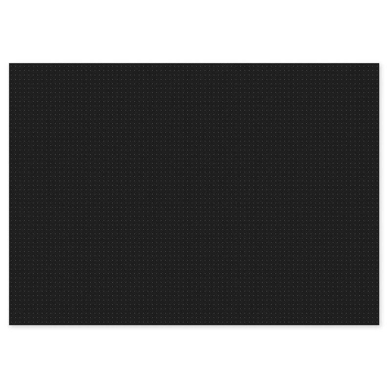 A3 Dotted Pad | Black Paper | UX Design | Grid Paper | Dot Grid Pad - Etsy