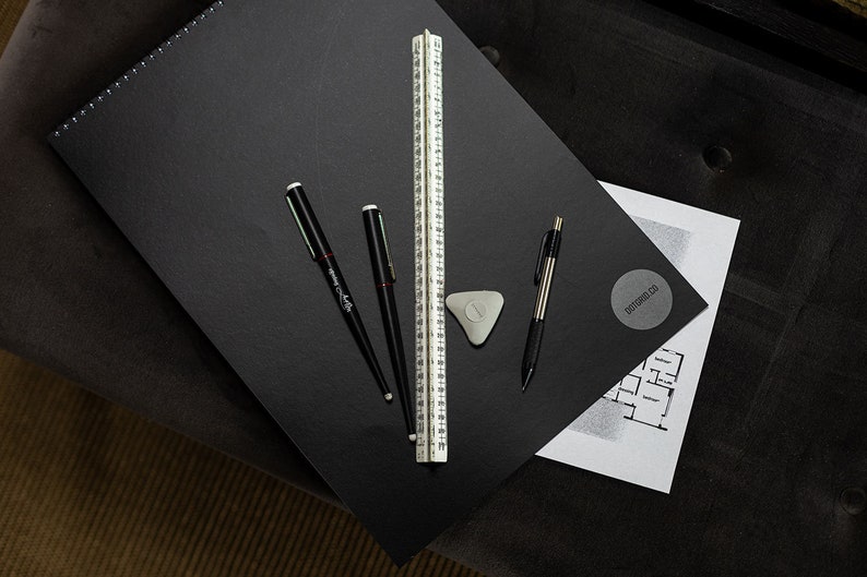 A3 Dot Grid Notebook With White Pages Dotted Notepad UX Design Notebook ...