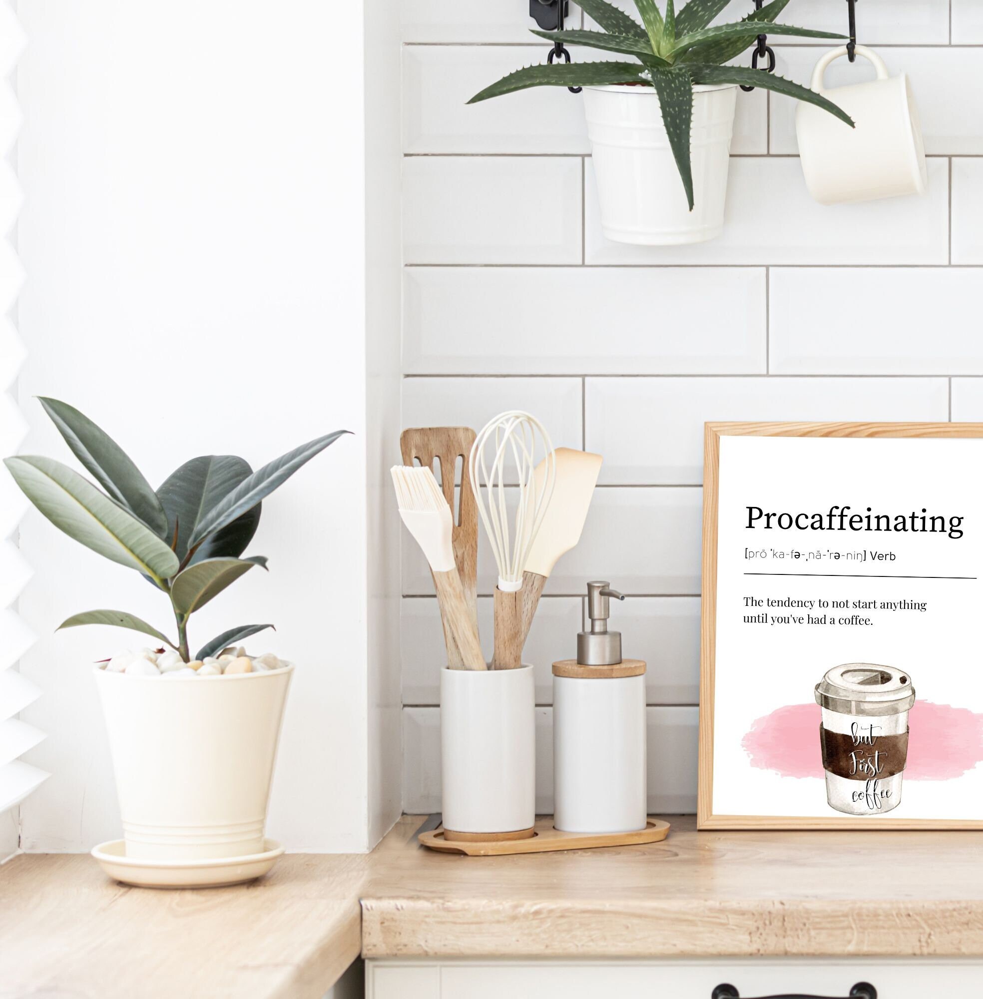 Coffee Definition Printable Wall Art but First Coffee Printable Wall ...