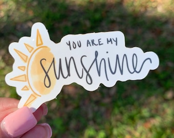 Sunshine Sticker | Etsy