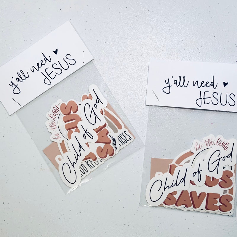 Jesus Stickers - Etsy