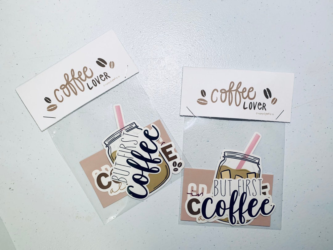 Coffee Lover Sticker Pack - Etsy