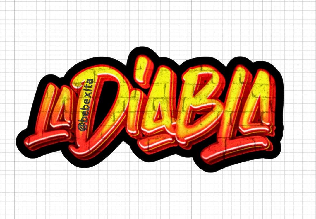 La Diabla PNG & JPG | Corridos Tumbados | Digital Download - Etsy