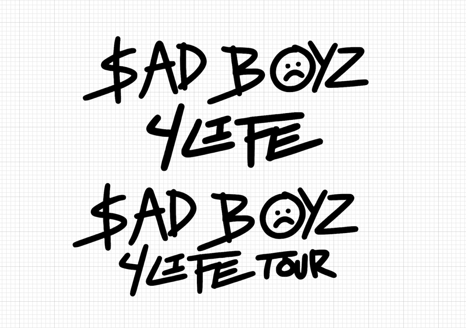 SAD BOYZ 4 LIFE Png | Digital Download | Junior H | Corridos Tumbados ...