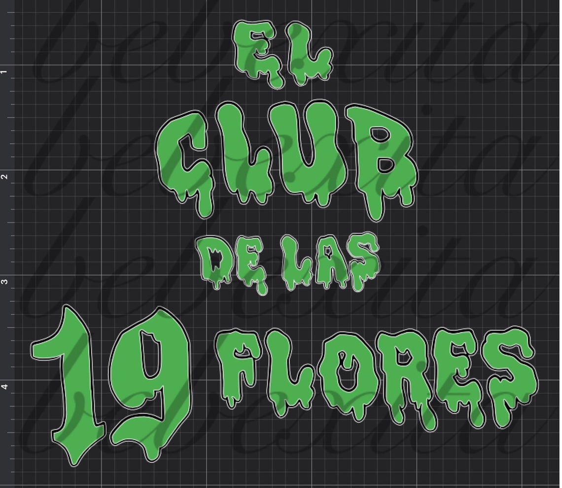 Feid | Ferxxo | El Club De Las 19 Flores SVG | Digital Download | Morr ...