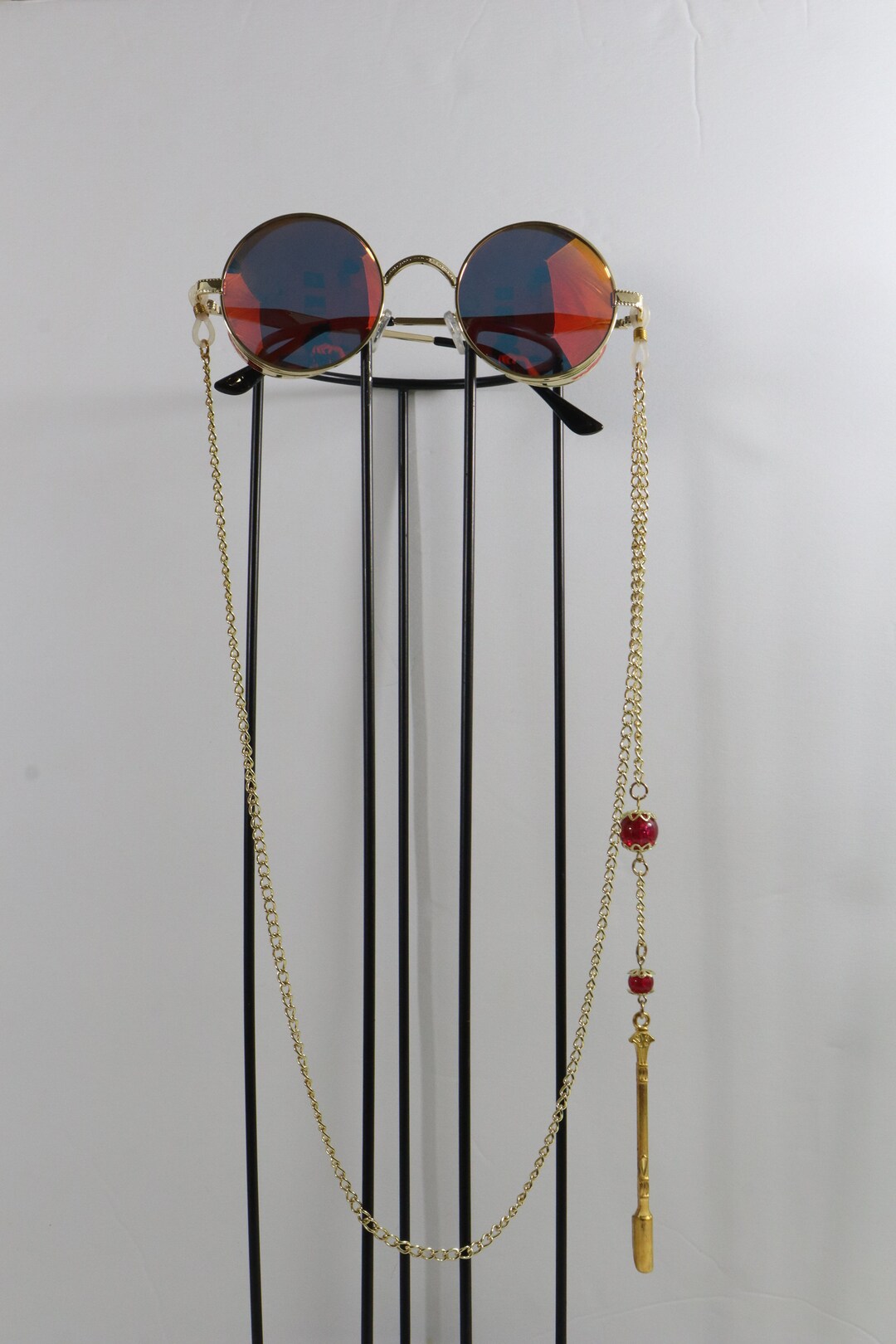 Western Sunset Shades- Sunglasses Dangle Chains - Burning Man / Rave ...