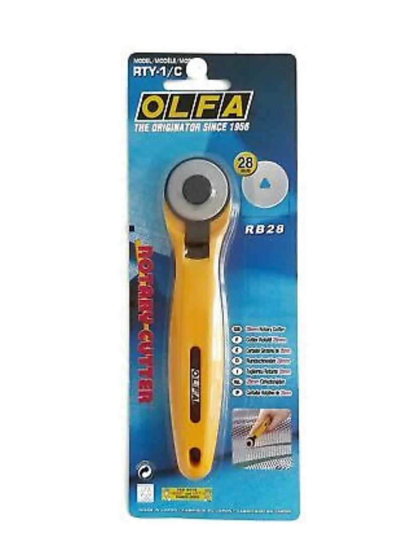 Olfa Rotary Cutter 28mm - Etsy