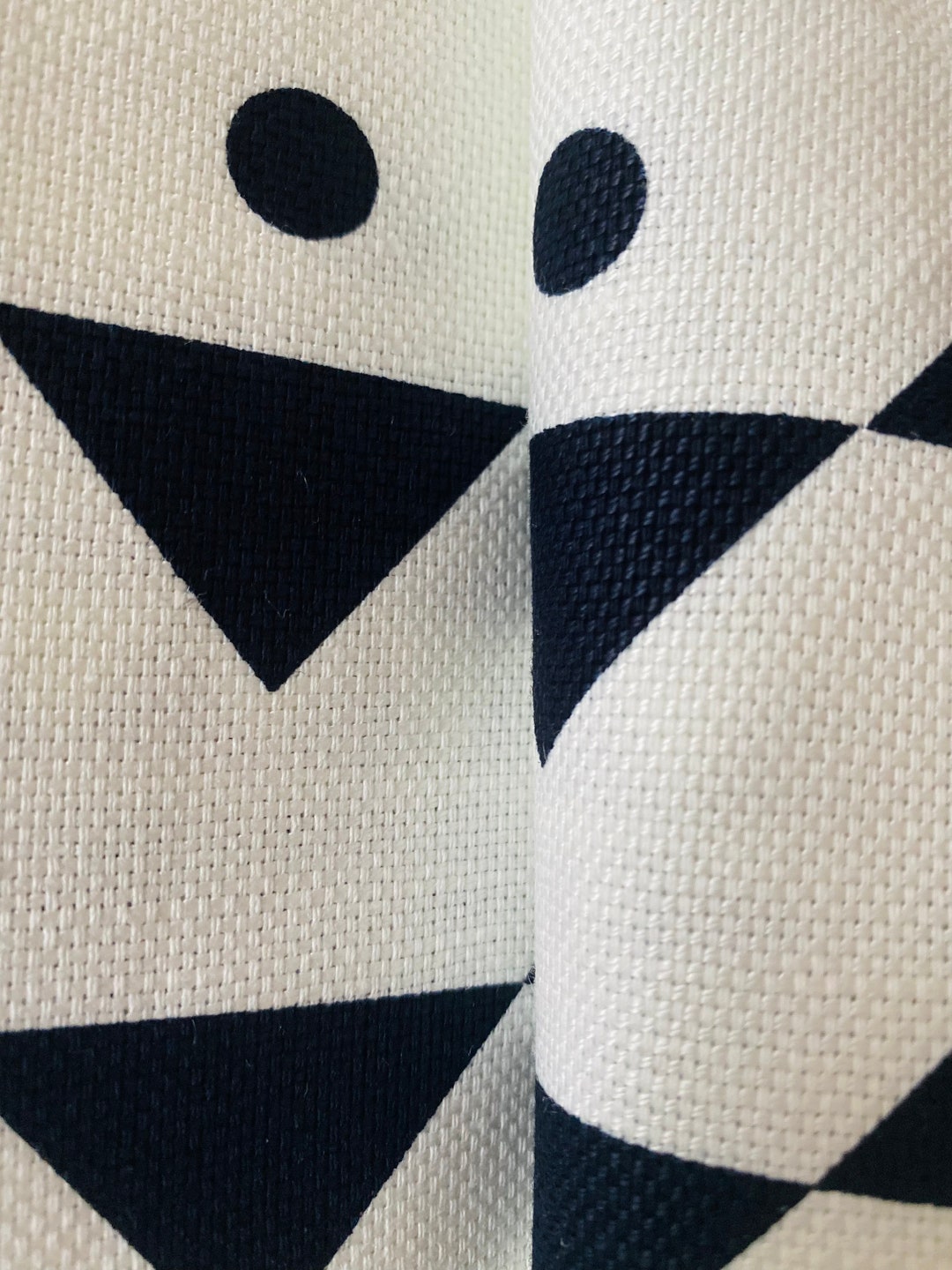 Aztec Print Cotton Woven Fabric Remnant - Etsy