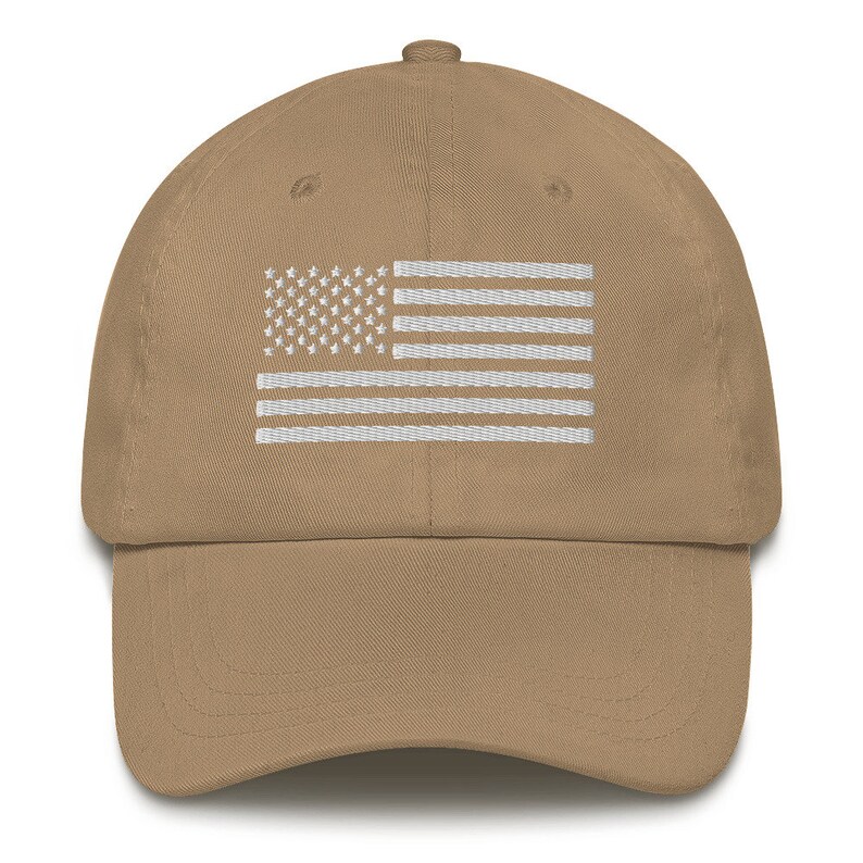 Patriotic American Flag Dad Hat With Alpha Eagle - Etsy