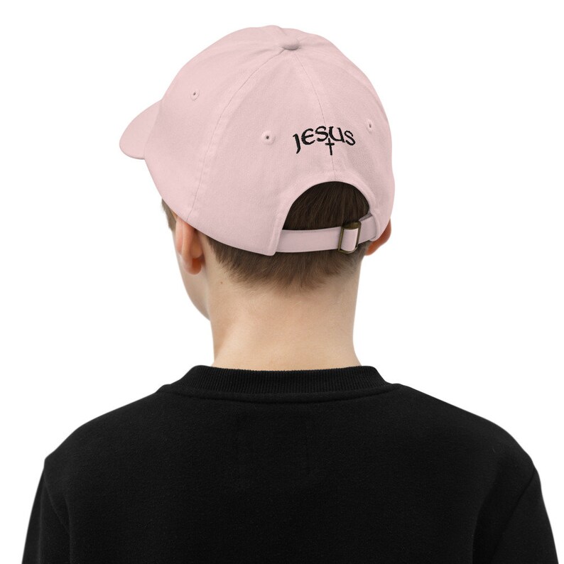 Youth Jesus Cross Baseball Cap - Etsy