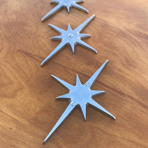 Retro Starburst Wall Decals Vintage Star Decal Vinyl Sticker - Etsy