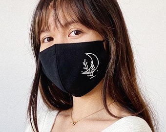 Moon Face Mask | Etsy