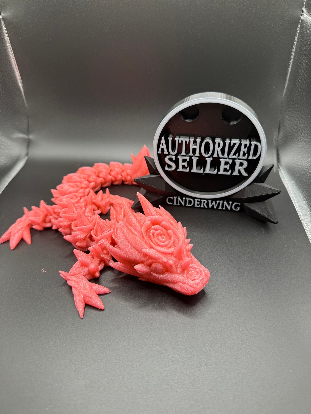 Baby Rose Dragon Flexi/flexible/cinderwing - Etsy