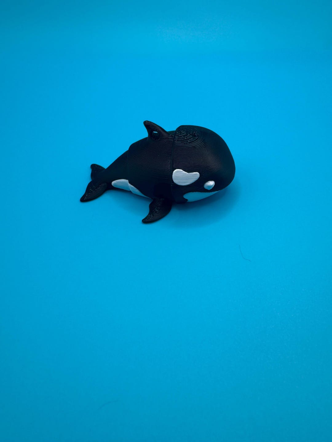 Mini Tiny Baby Orca Whale Articulated 2 Inches Long, Zou3d, Sensory ...
