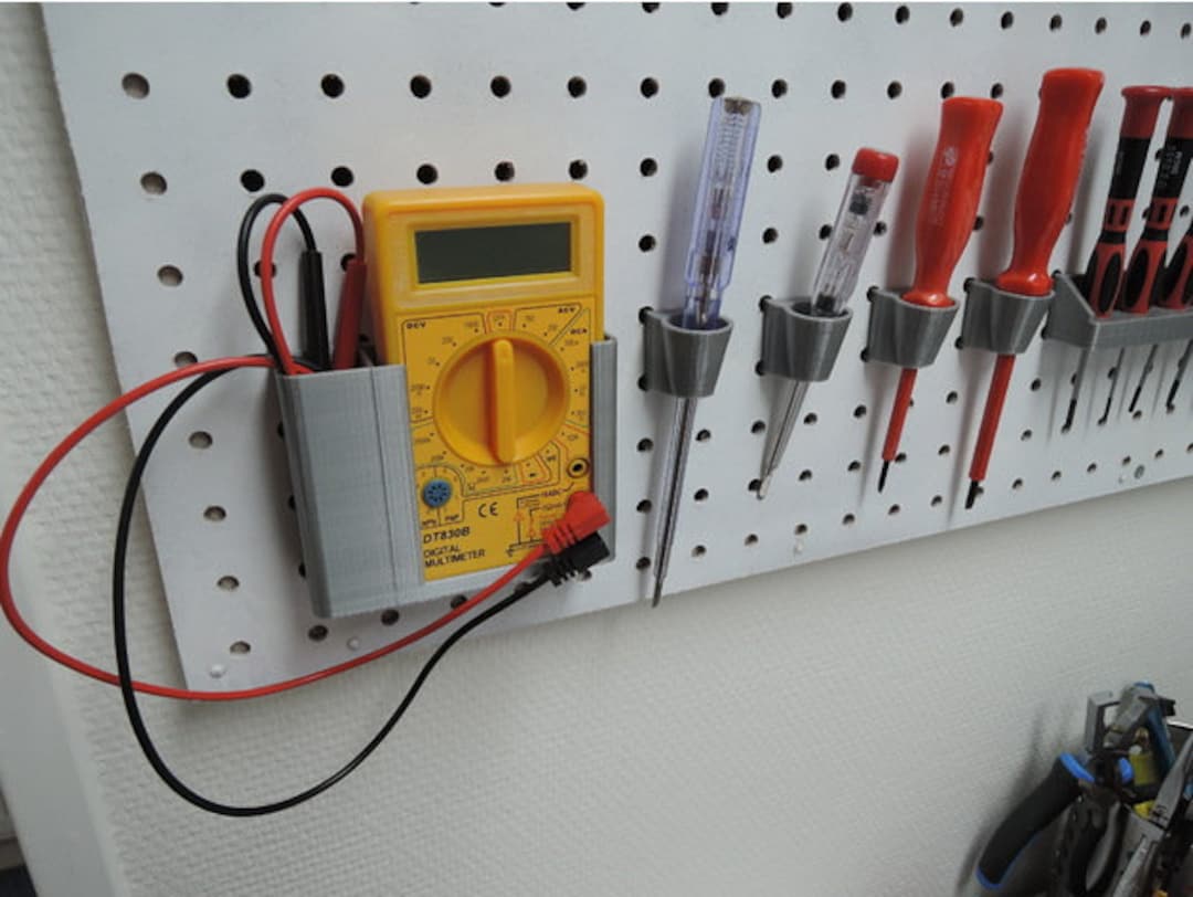 Pegboard Multimeter Storage - Etsy