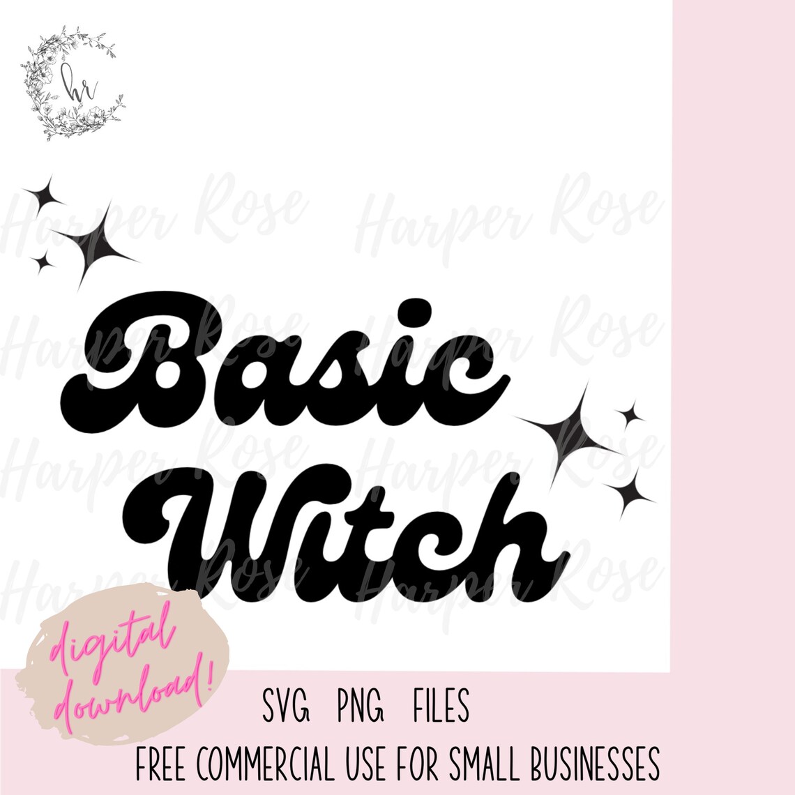 Basic Witch Lettered Svg Witch Svg Halloween Files for - Etsy