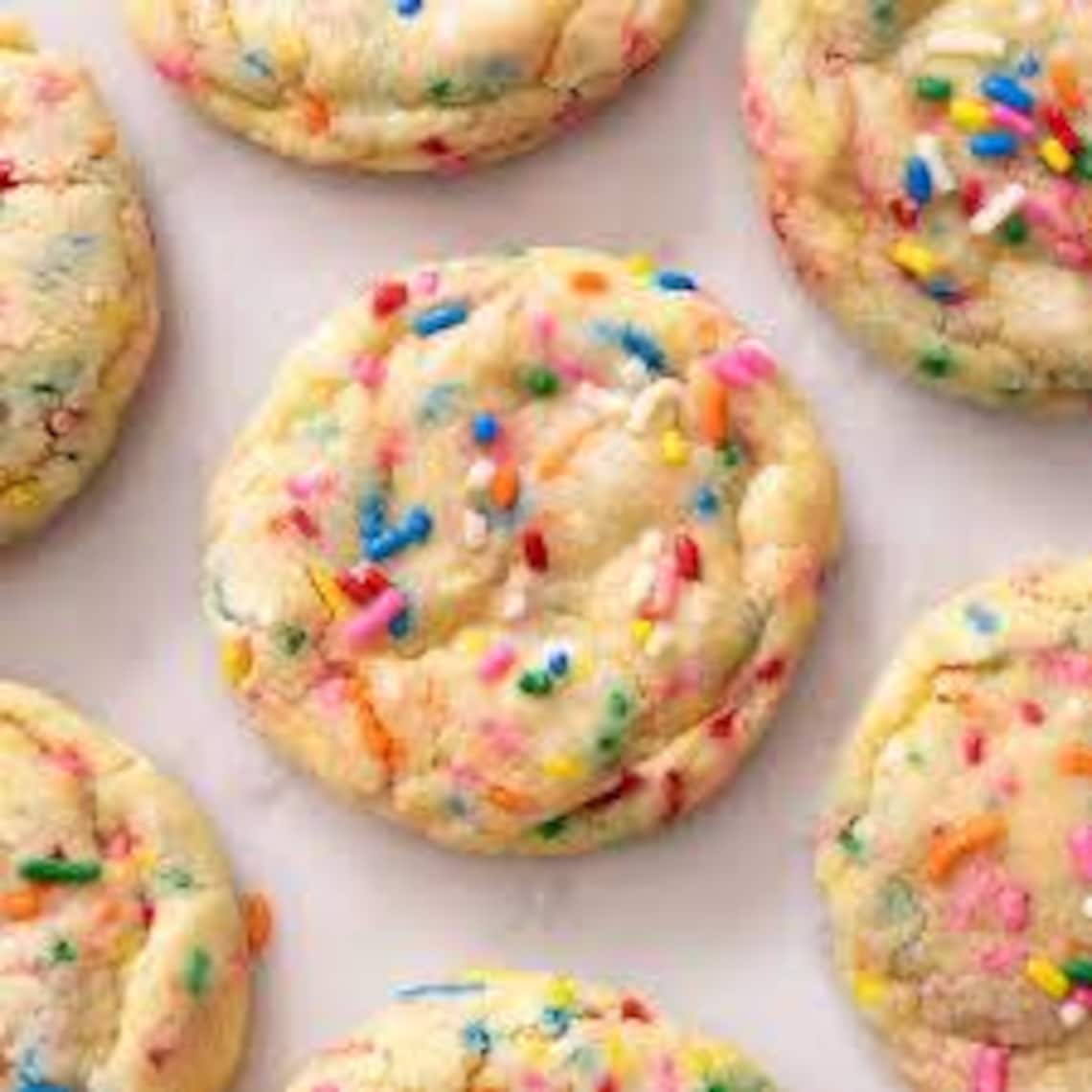 Confetti Sugar Cookies - Etsy