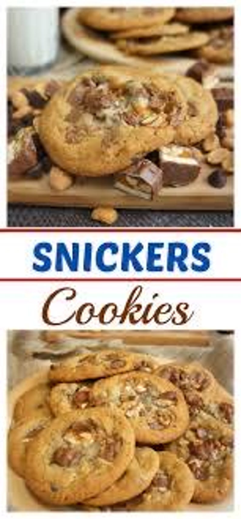 Snickers Cookies - Etsy