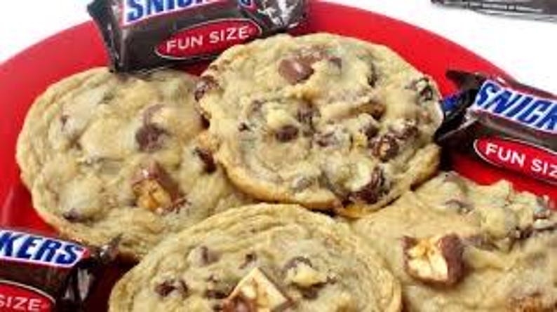 Snickers Cookies - Etsy