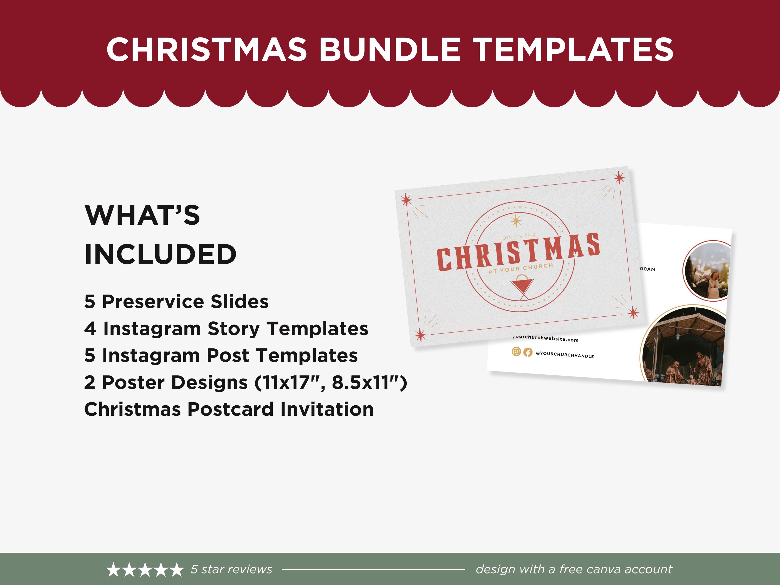 Christmas Templates for Churches, Christmas Sermon Series, Christmas ...