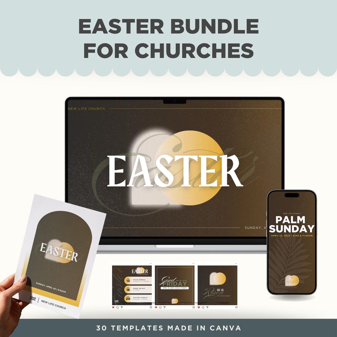Church Graphics for Easter, Easter Church Graphics, Easter Templates ...