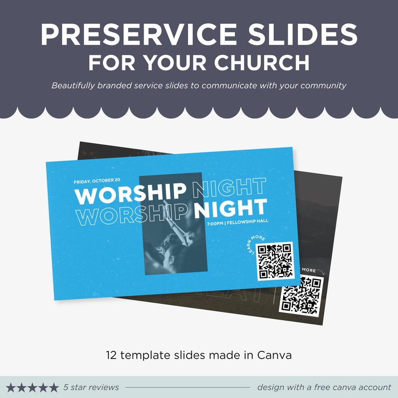 ChurchTemplateCo - Etsy