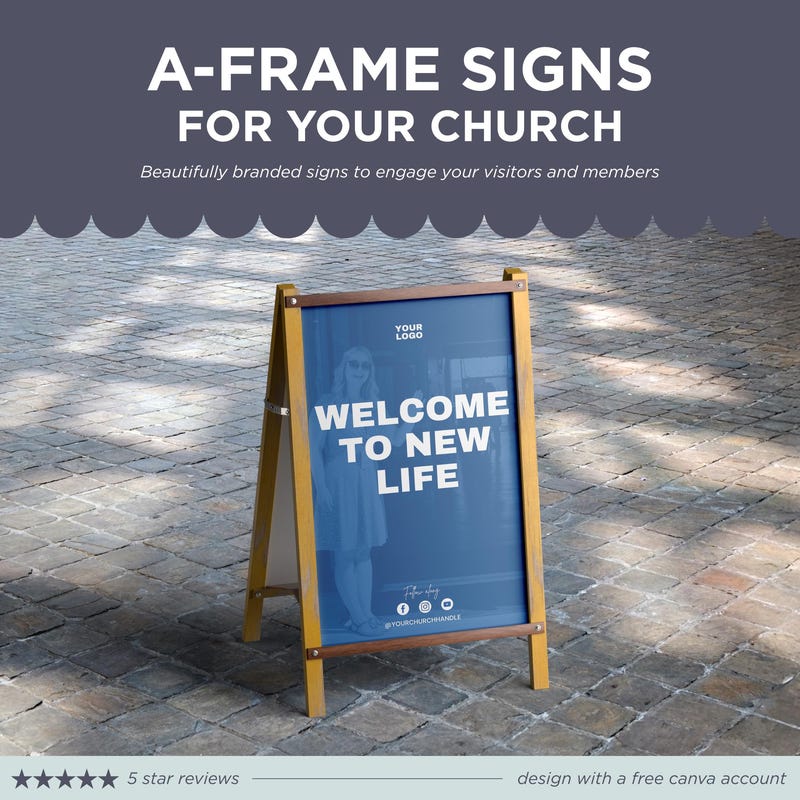 Church Welcome Sign - Etsy
