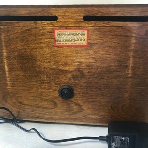 Vintage Deco 1947 Emerson Radio Now A Bluetooth Speaker W/lited Dial ...