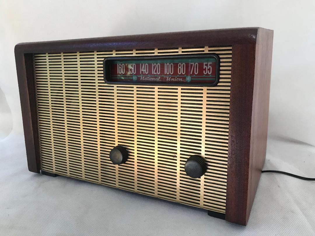 Vintage Cool 1947 National Union Radio Model 571 Now A Bluetooth ...