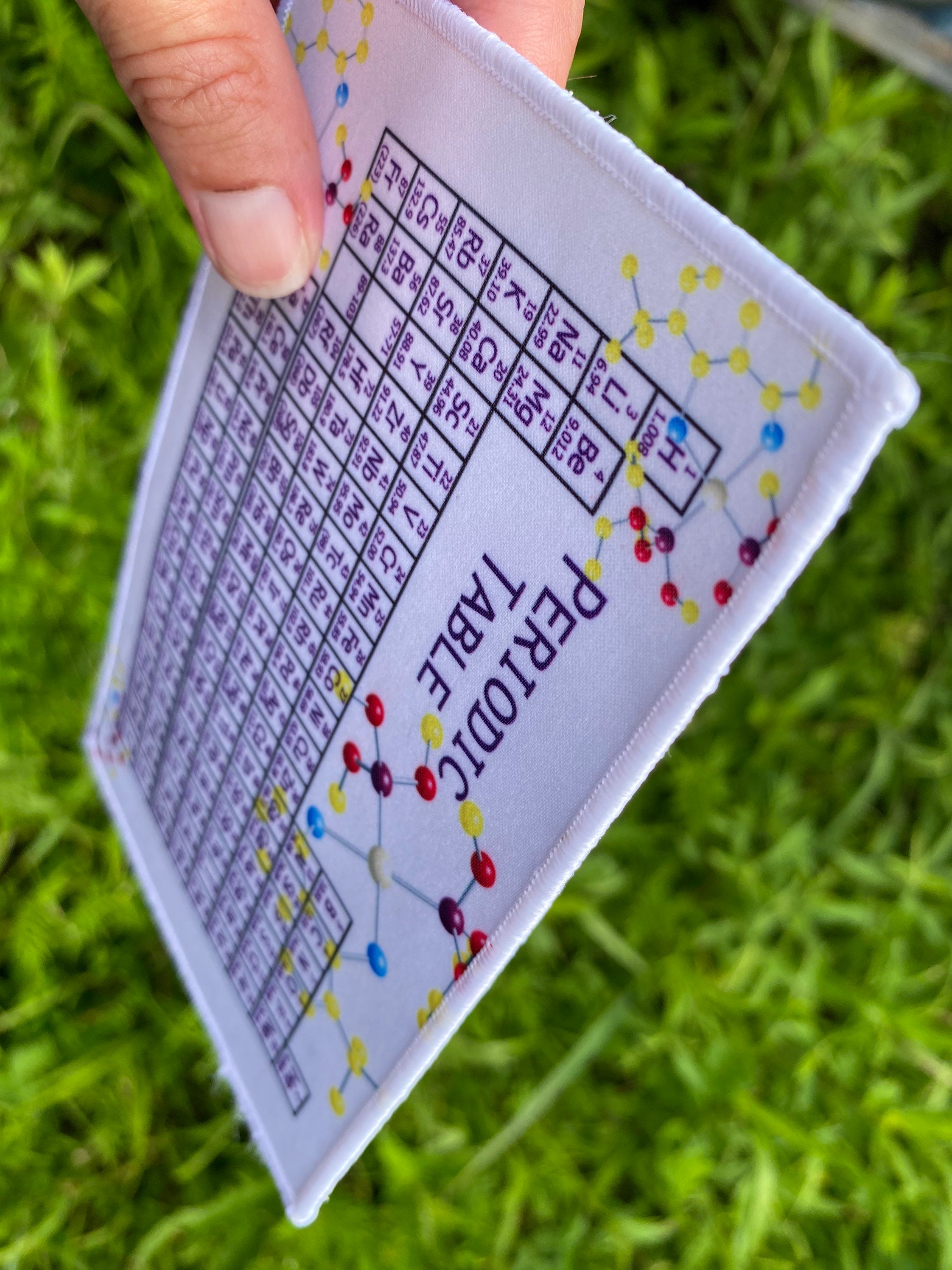 Chemistry Periodic Table Patch Chemistry Gift Periodic Table - Etsy