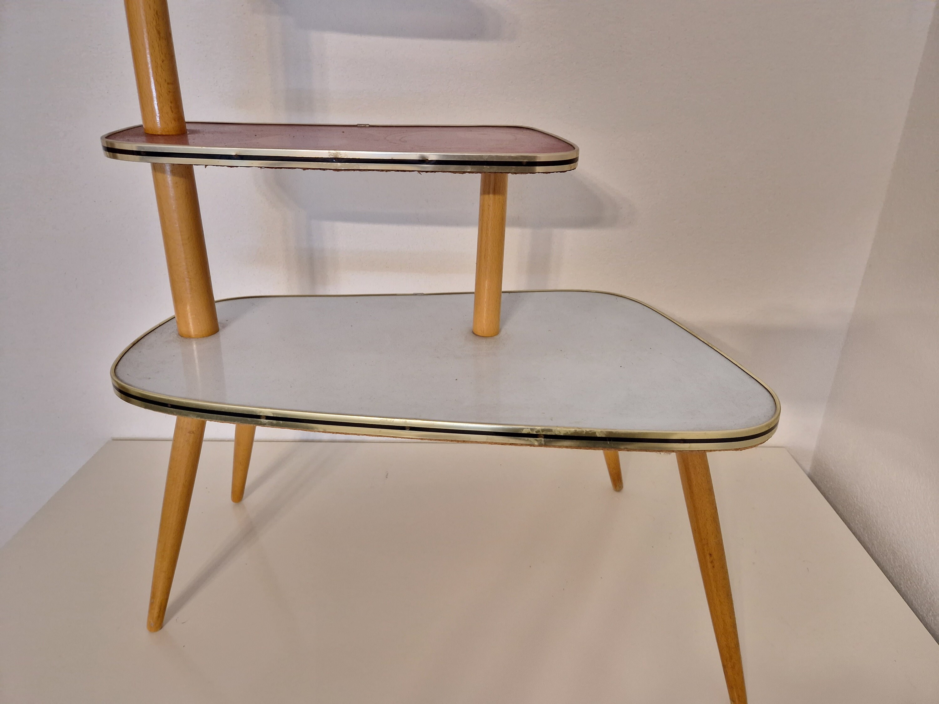 Mid Century Design Large Plant Stand Middle Floors Can Be - Etsy