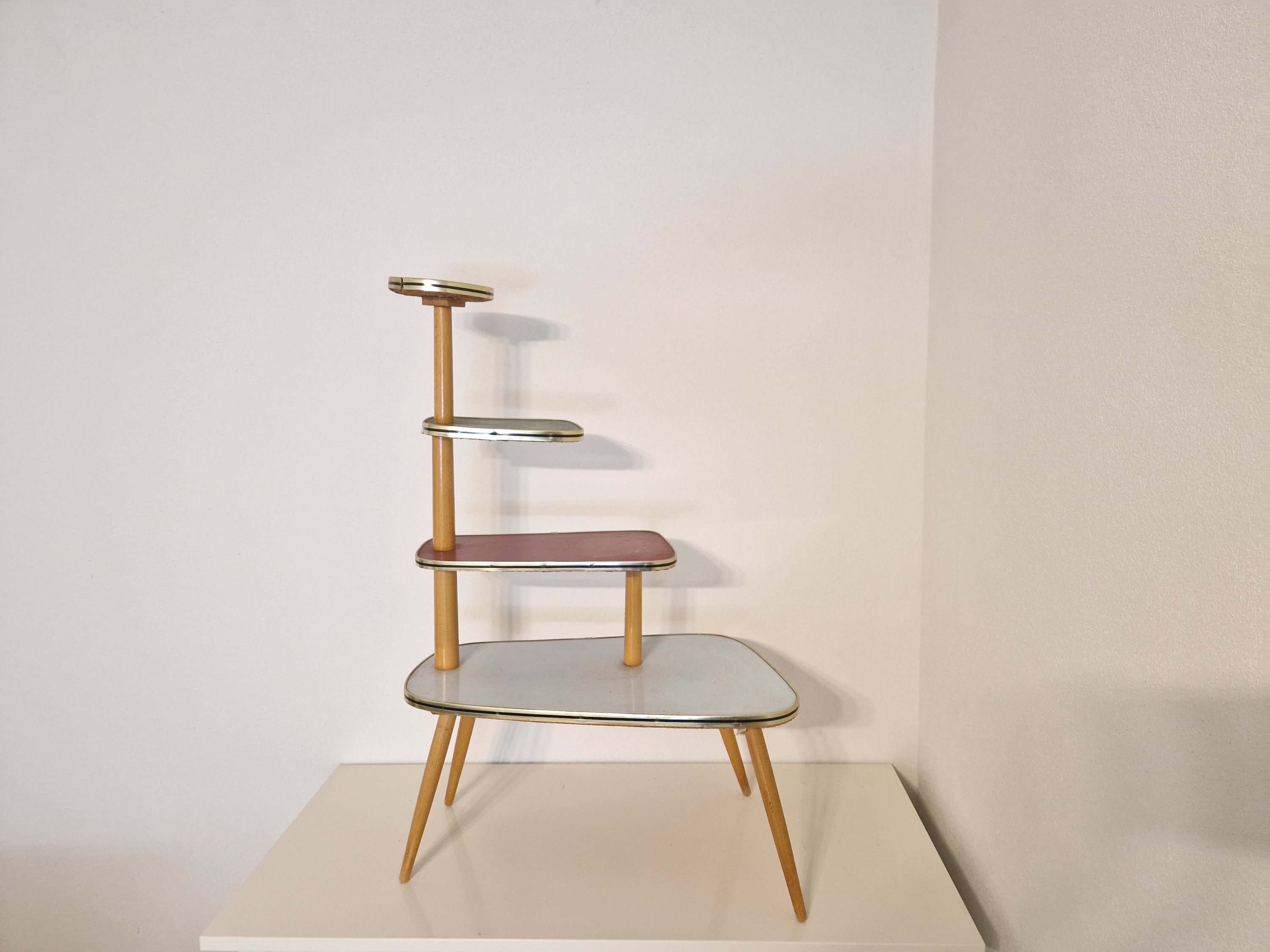 Mid Century Design Large Plant Stand Middle Floors Can Be - Etsy