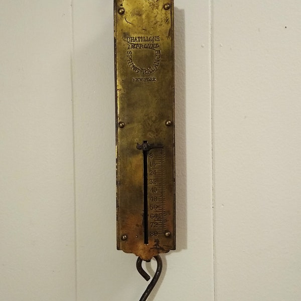 Antique Spring Balance Scales - Etsy