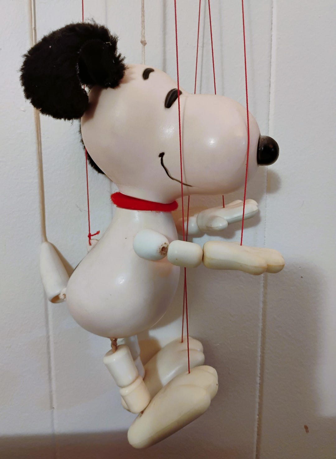 Vintage Snoopy Dog Marionette-puppet - Classic Peanuts Character ...
