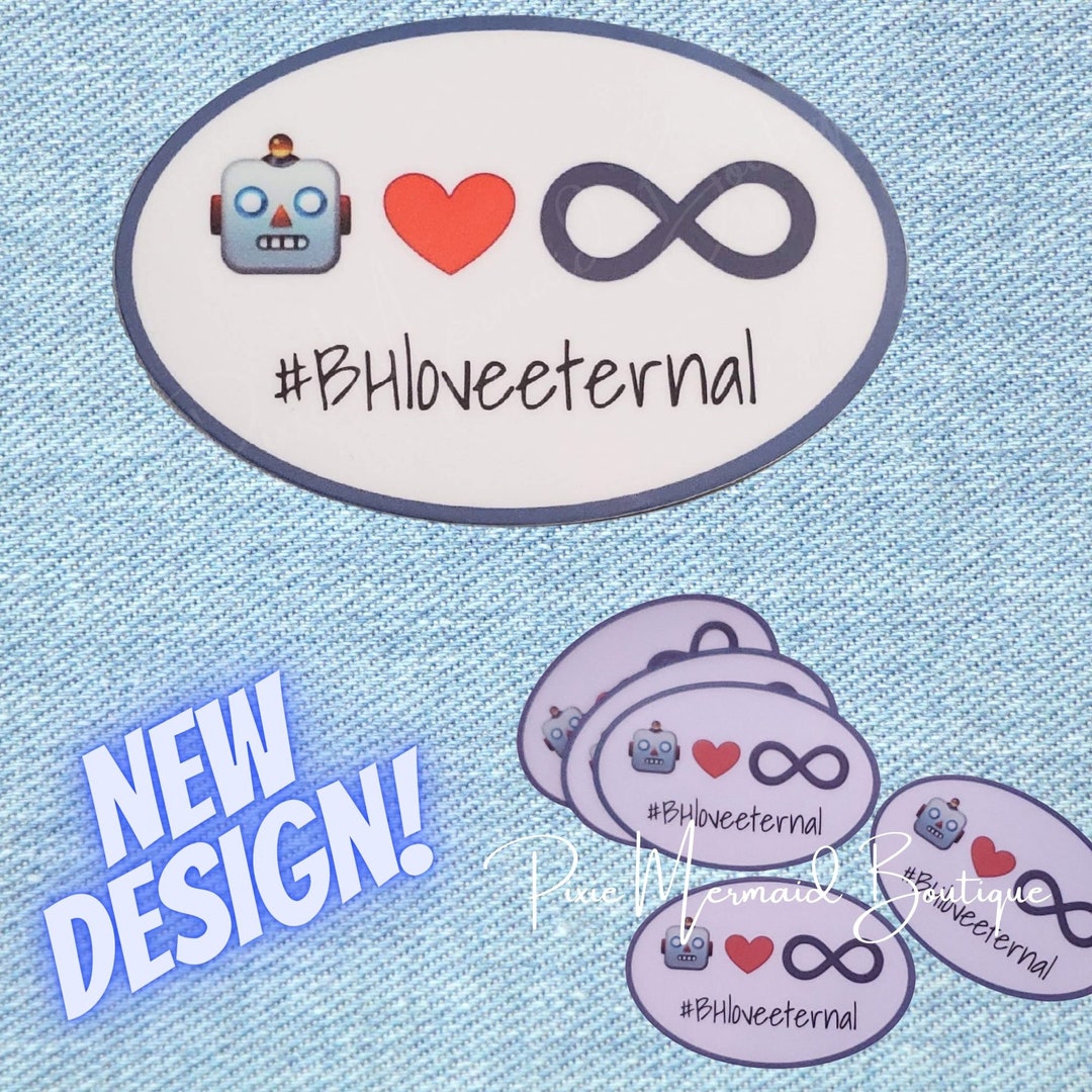 BH Love Eternal Sticker Blockhead Love Eternal Sticker Lap Top Sticker ...