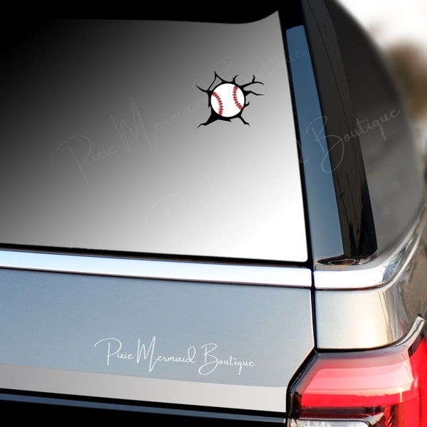 Baseball Decal - Etsy