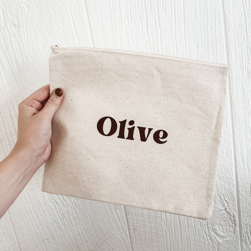 Canvas Pouch - Etsy