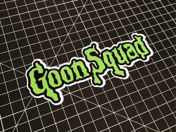 Goon Squad Sticker Goosebumps Spoof 6.5x2.75 | Etsy