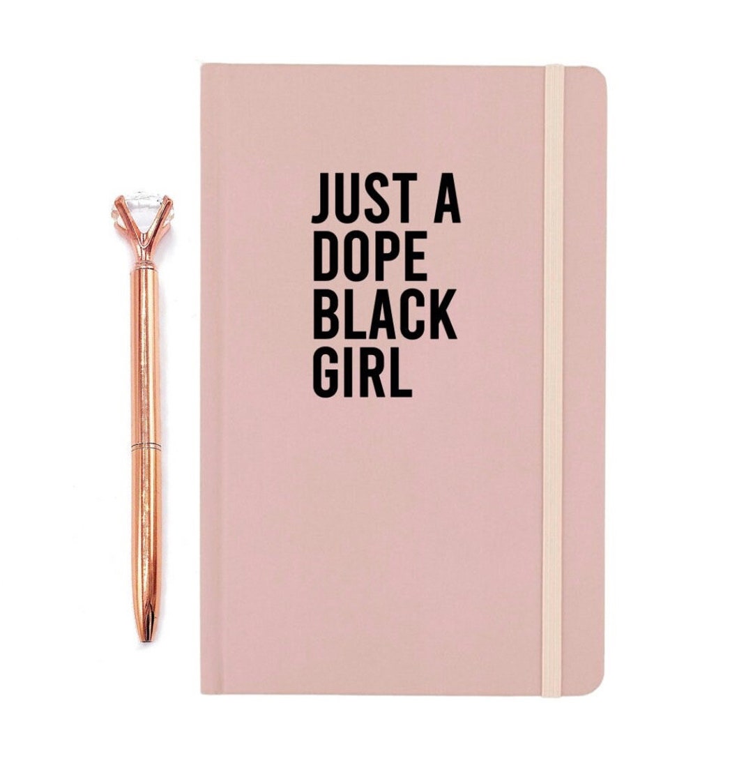 Just A Dope Black Girl Journal - Etsy