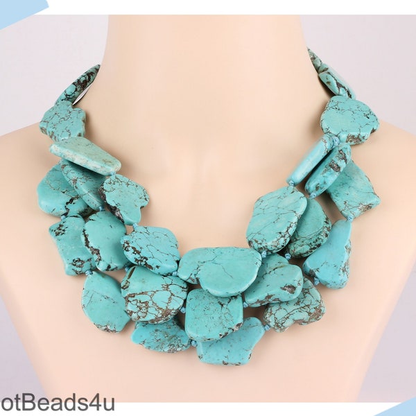 Chunky Turquoise - Etsy