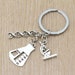 DNA Keyring, Science Keychain, Double Helix Keychain, DNA Keychain ...