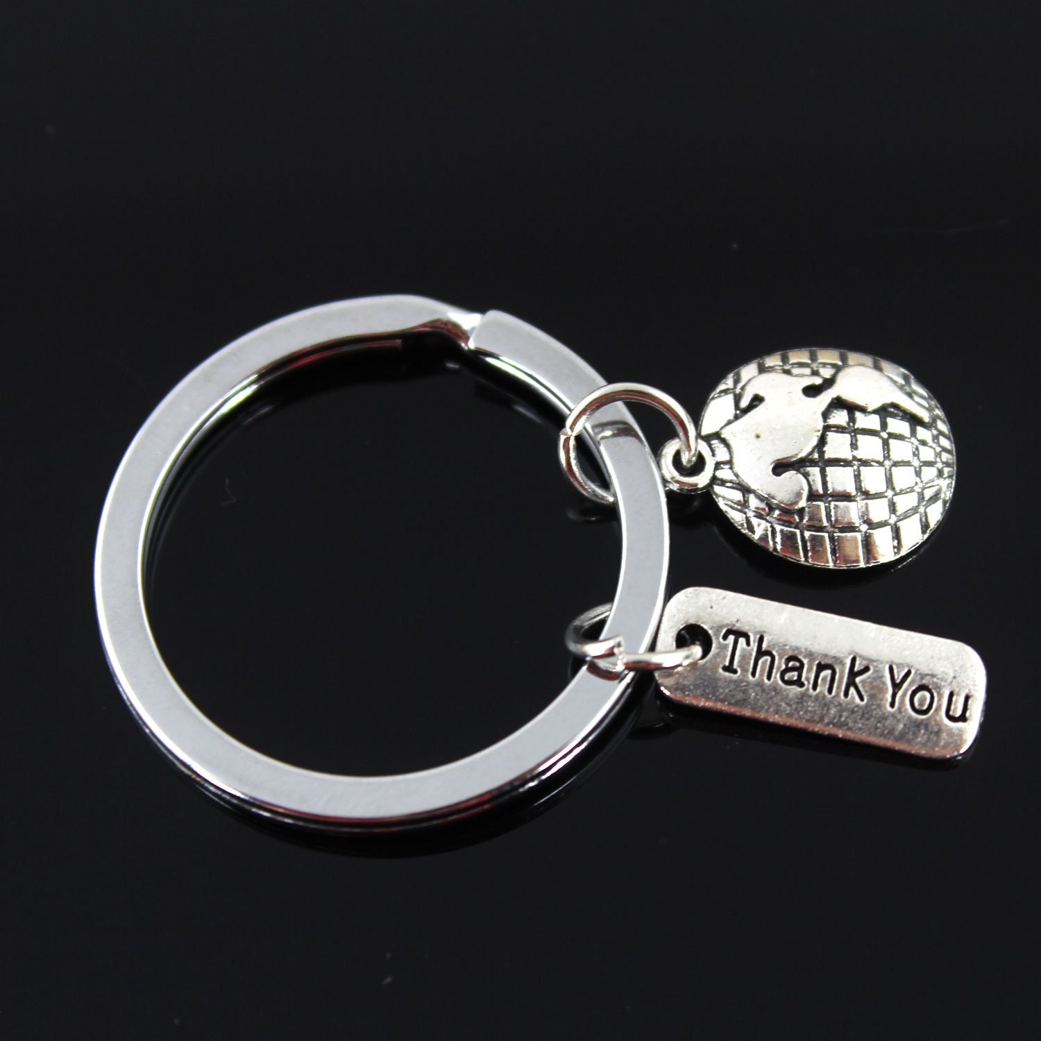 Thank You Keyring Thank You Gifts Thank You Keychain Charm - Etsy