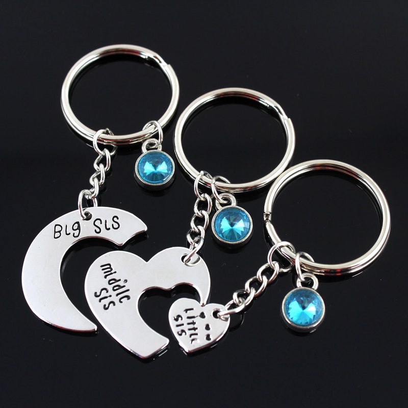 Sister Keychain - Etsy