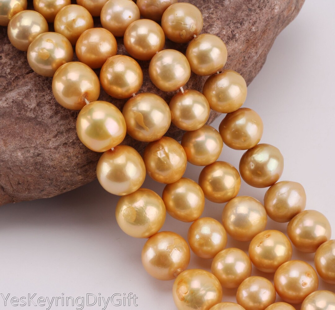 Golden Edison Pearl, Edison Freshwater Pearl, Elegant Pearls, Wholesale ...
