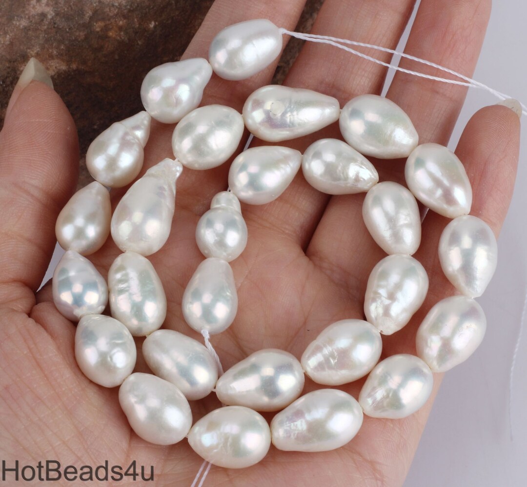 White Nucleated Pearls, Natural Baroque Pearls, Loose Pearl Supplies ...