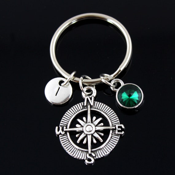 Compass Keychaingraduation Gift Friend Gift Graduate Gift | Etsy